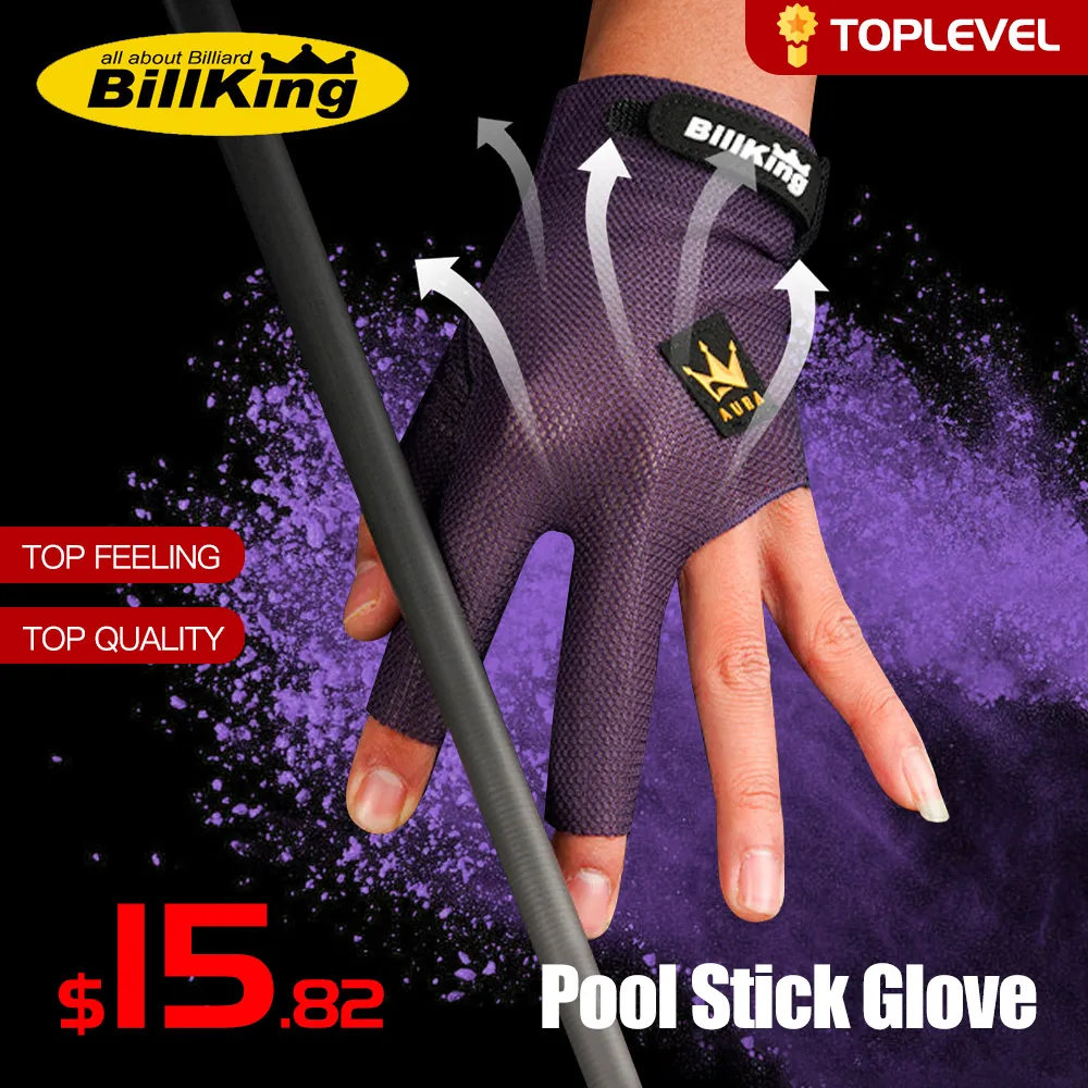 Billking-Billiards-Pool-Cue-Gloves-3-Finger-Gloves-Left-and-Right-Hand ...