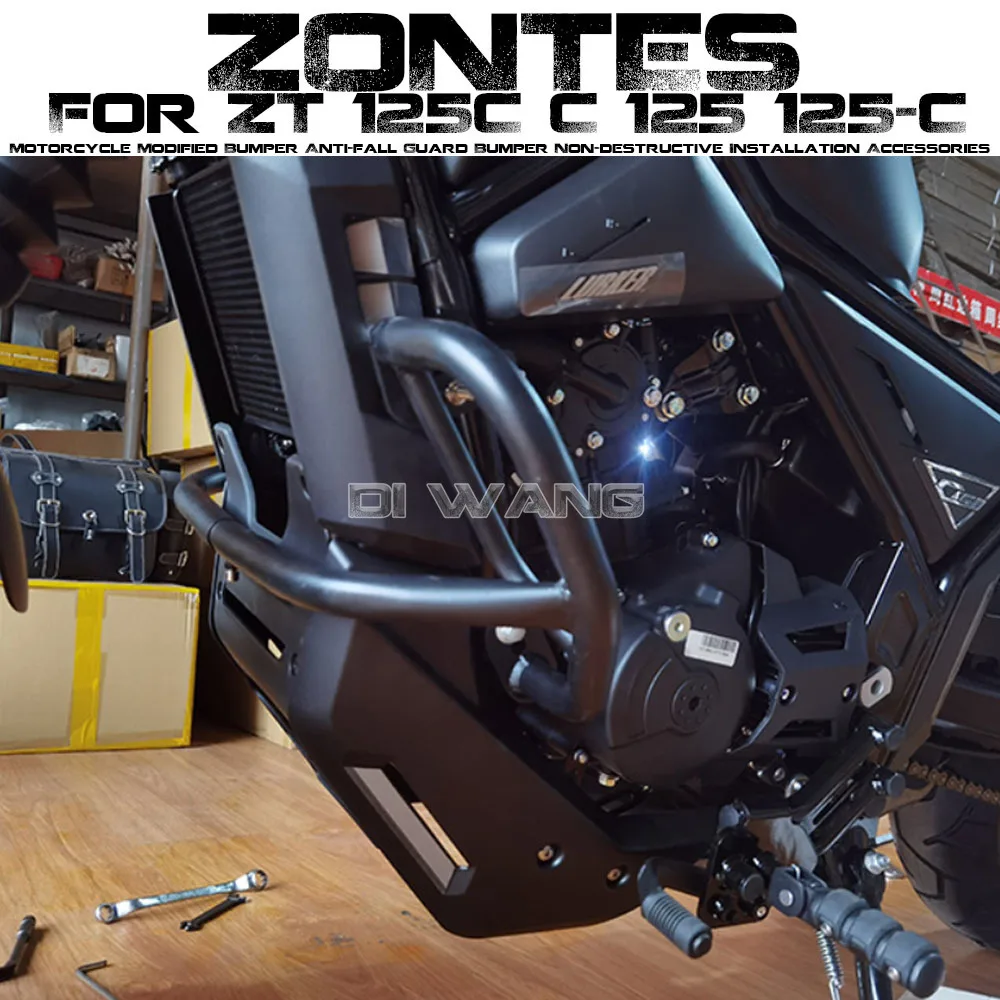 Motorcycle-Modified-Bumper-Anti-fall-Guard-Bumper-Non-destructive ...