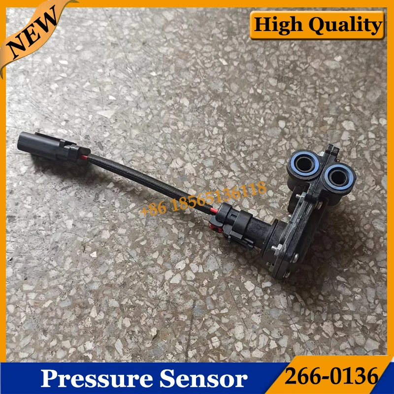 266 0136 2660136 Fuel Intake Pressure Sensor for Caterpillar CAT 312D ...