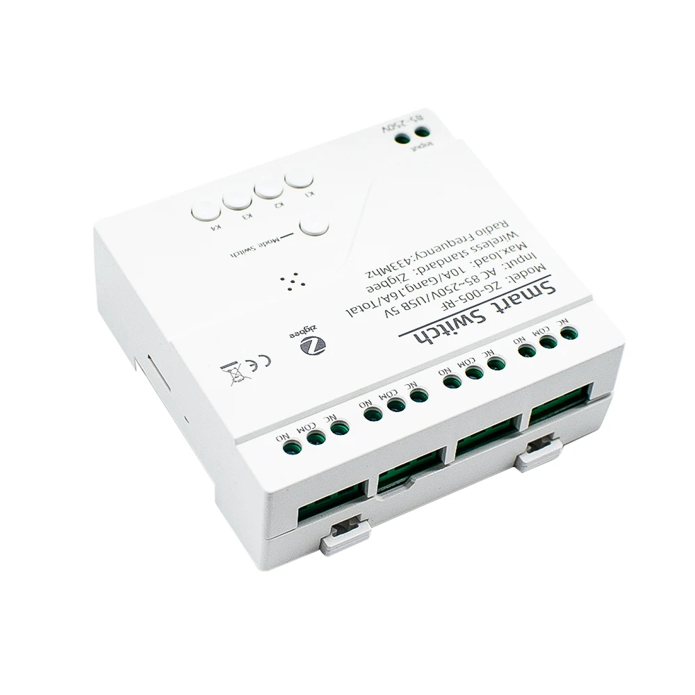 4CH-Tuya-ZigBee-Relay-Module-Remote-Control-Light-Switch-Vioce-Alexa ...