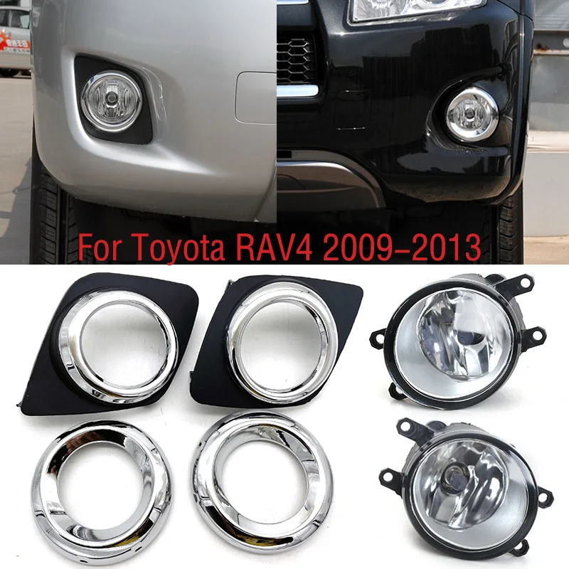 For Toyota Rav4 2009 2010 2011 2012 2013 Front Bumper Fog Light Daytime ...