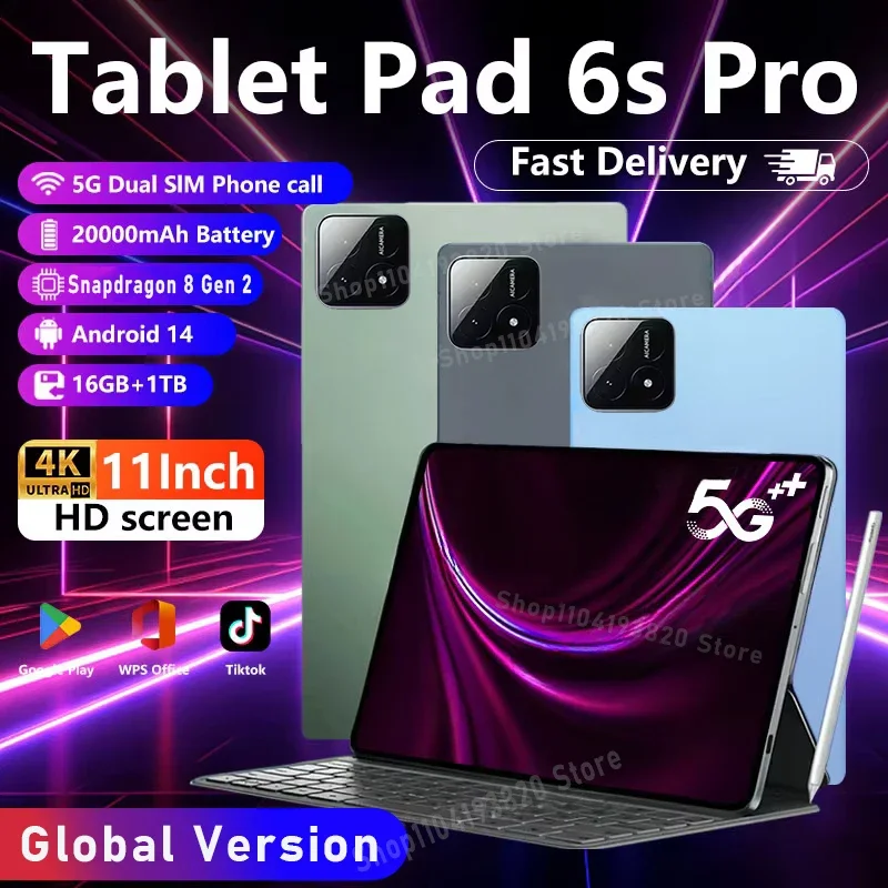 2025-nueva-versi-n-Global-Original-Pad-6S-Pro-Tablet-16GB-1TB-11 ...