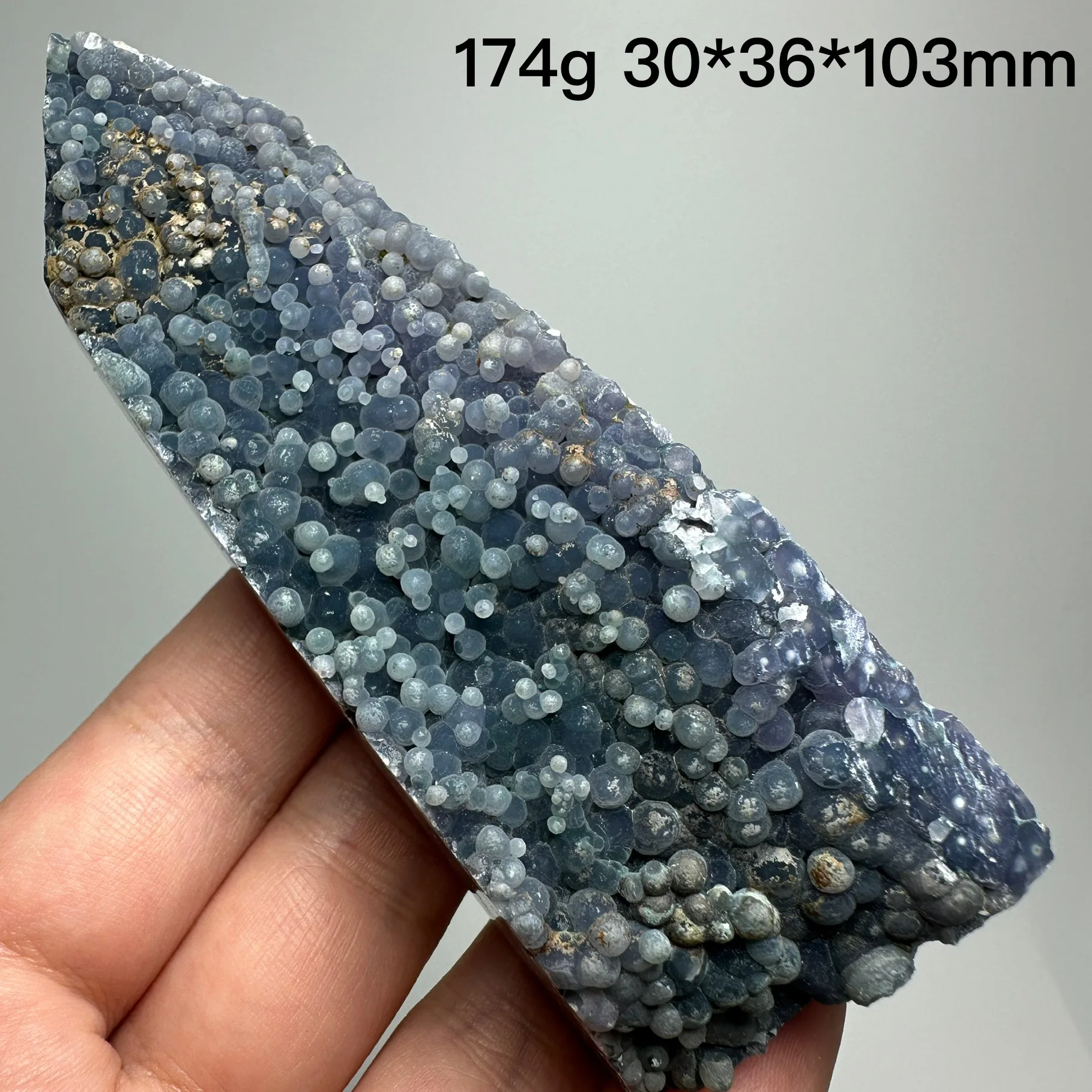 Grape Agate Mineral Quartz Tower Natural Crystal Home Energy Decoration ...