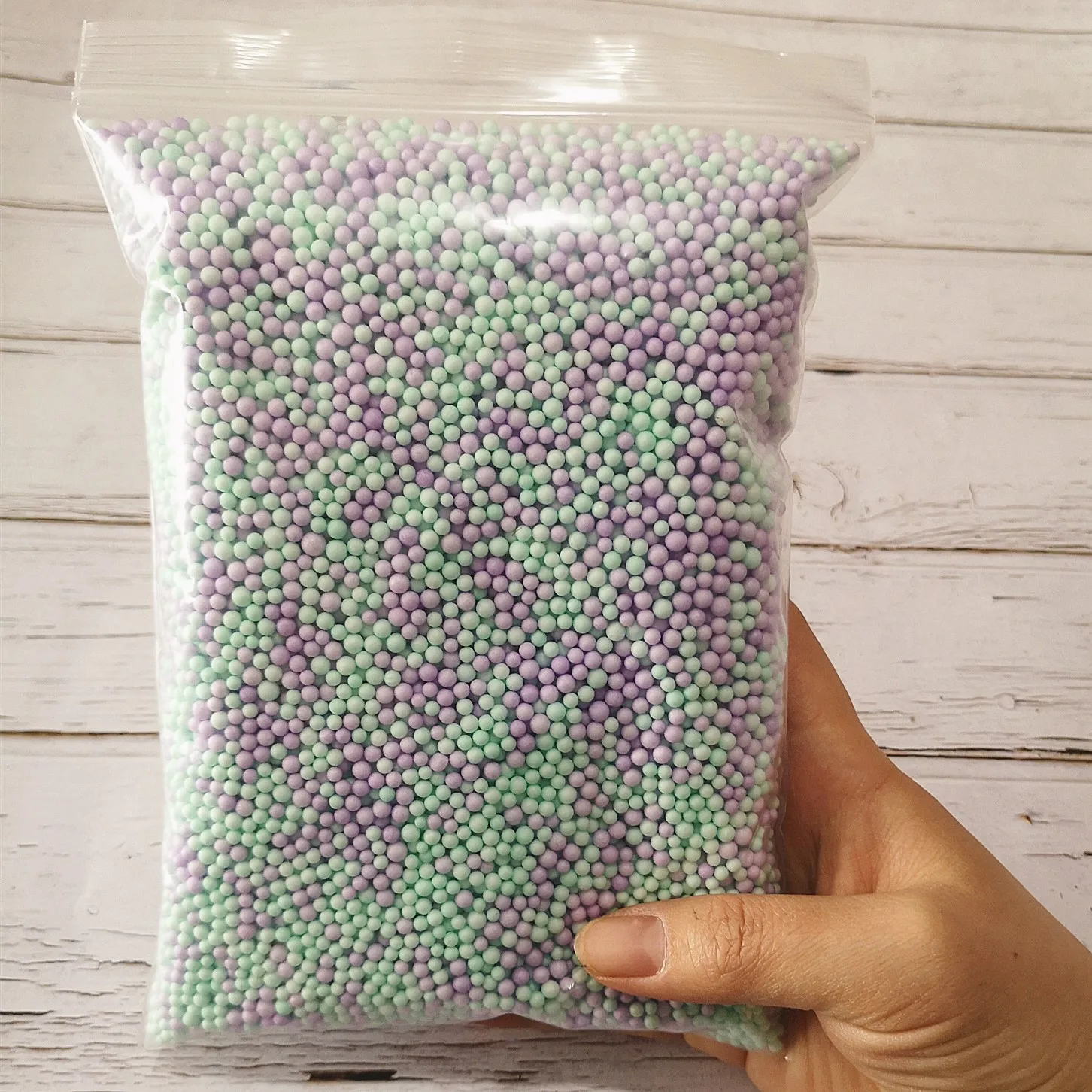 Minibolas decorativas de espuma de poliestireno de colores, de 2 a 3,5 ...