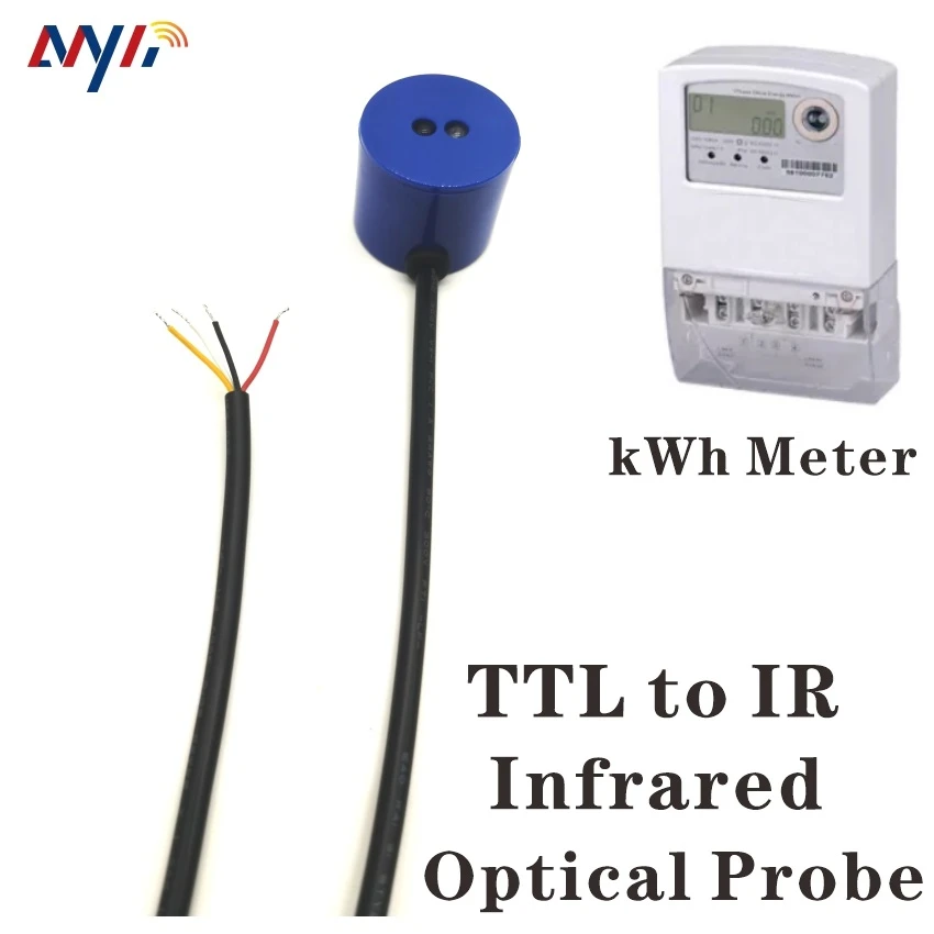 TTL to IR Infrared optical probe for Energy Meter IEC62056 DLMS kWh ...