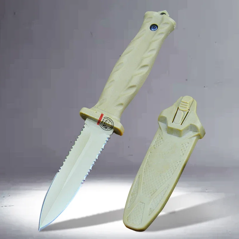 EVERRICH-Fixed-Blade-Knife-Steel-Fiberglass-Handle-ABS-Sheath-Hunting ...