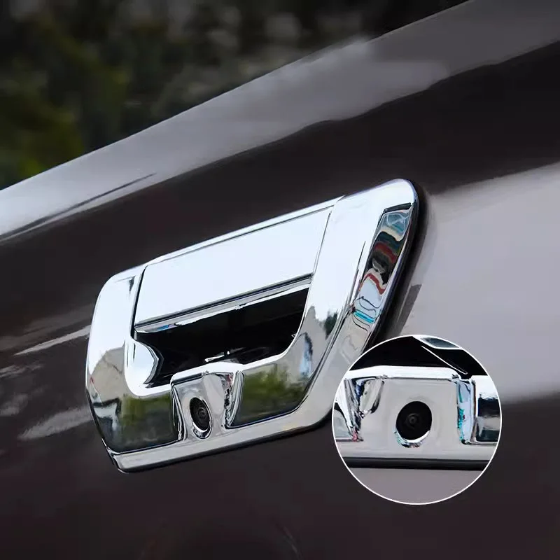 ABS-Chrome-Rear-Trunk-Door-Handle-Bowl-Cover-Trim-for-GWM-Poer-Ute ...