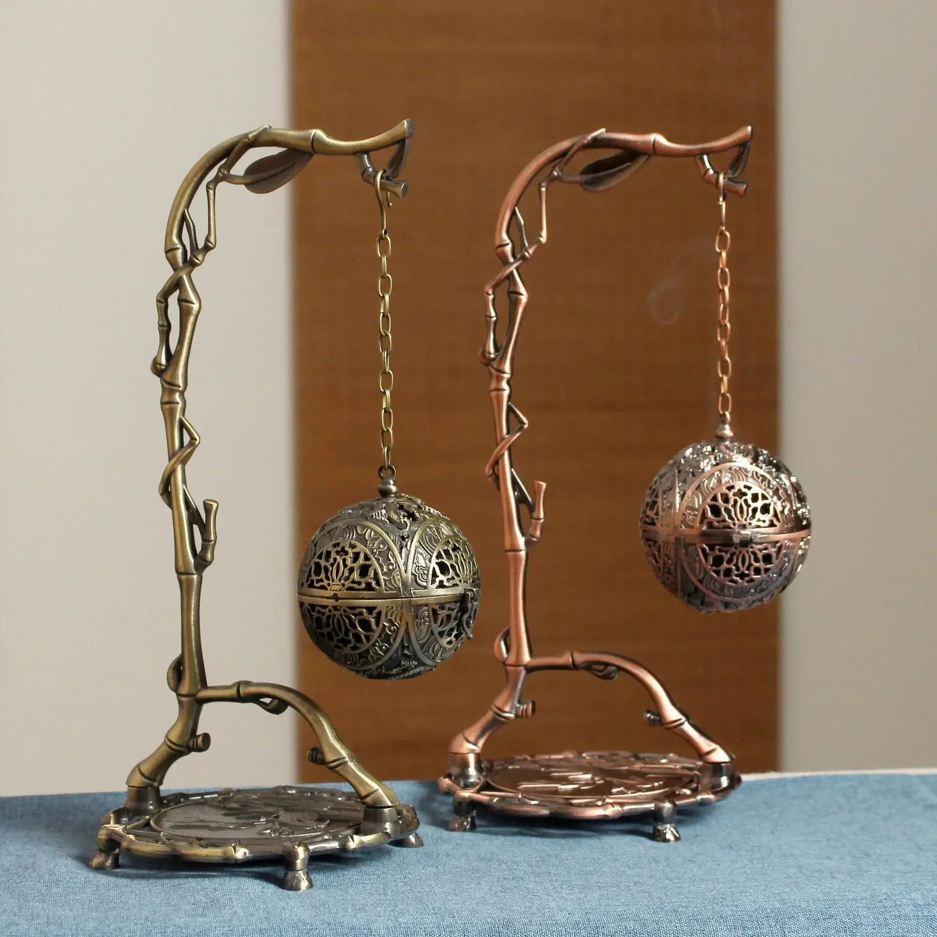 Creative-Antique-Hollow-Dragon-Hanging-Backflow-Incense-Burner-Metal ...