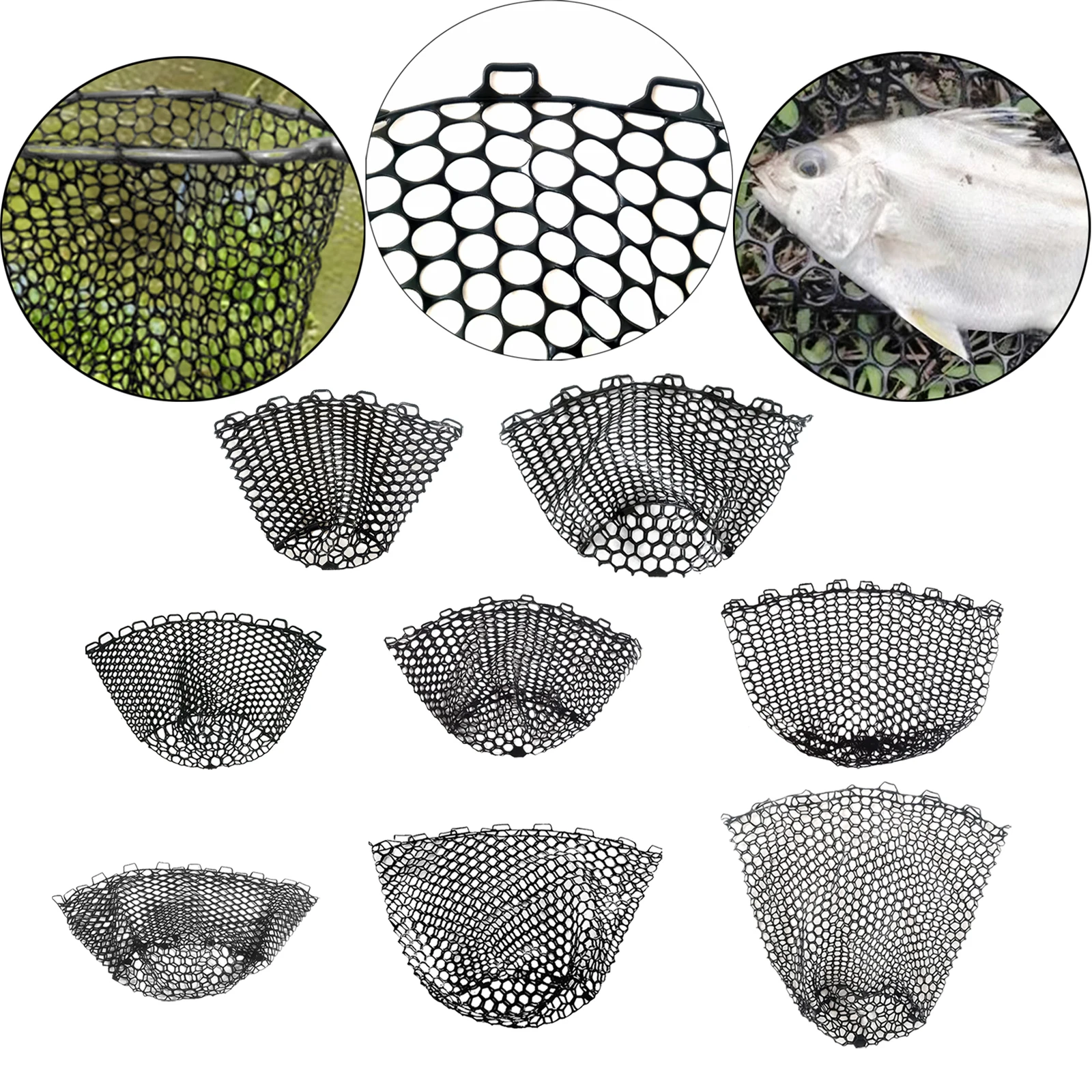 Folding-Silicone-Fishing-Net-Mesh-Durable-Saltwater-Outdoor-Fishing ...