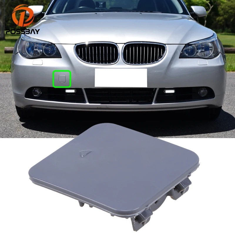 Car Front Bumper Tow Hook Cover Cap for BMW 5-Series E60/E61 Pre ...