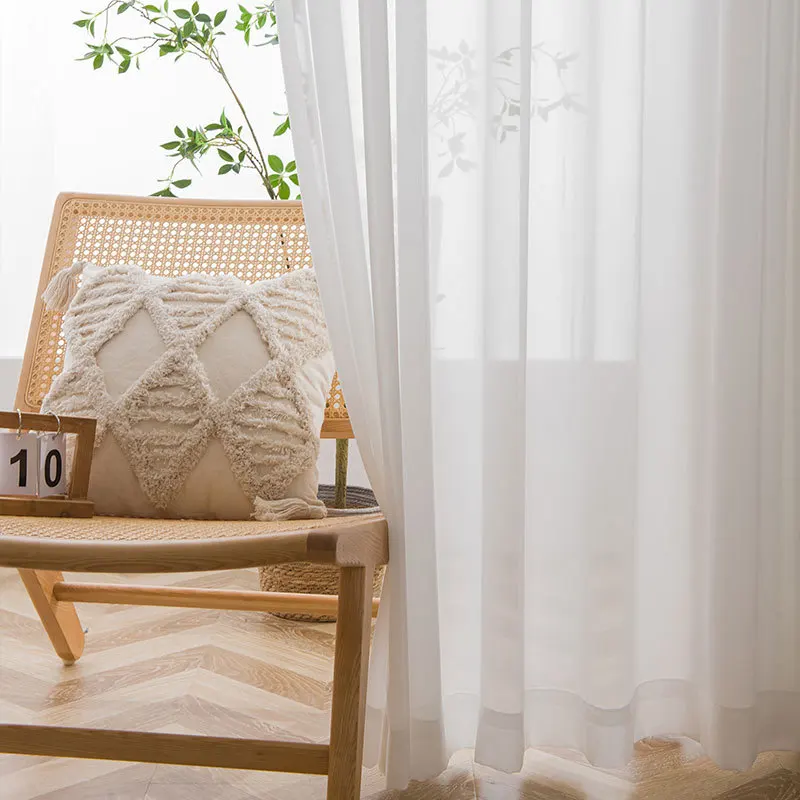 Elegant Sheer Window Curtains Design Ideas