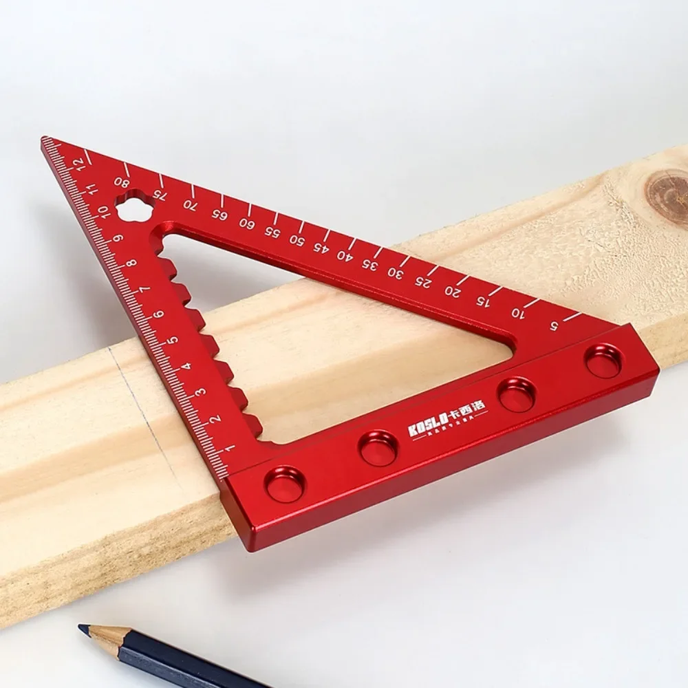 Triangle-Ruler-Protractor-Woodworking-Tools-Measurement-Tool-Aluminum ...