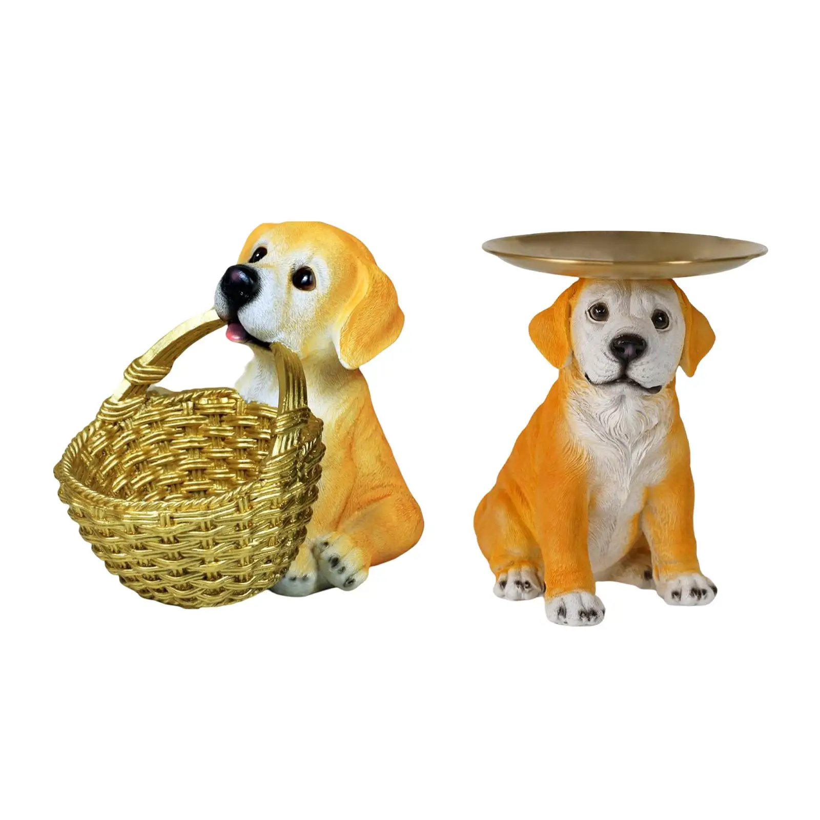 Entrance-Key-Holder-Dog-Storage-Statue-Container-for-Entryway-Office ...