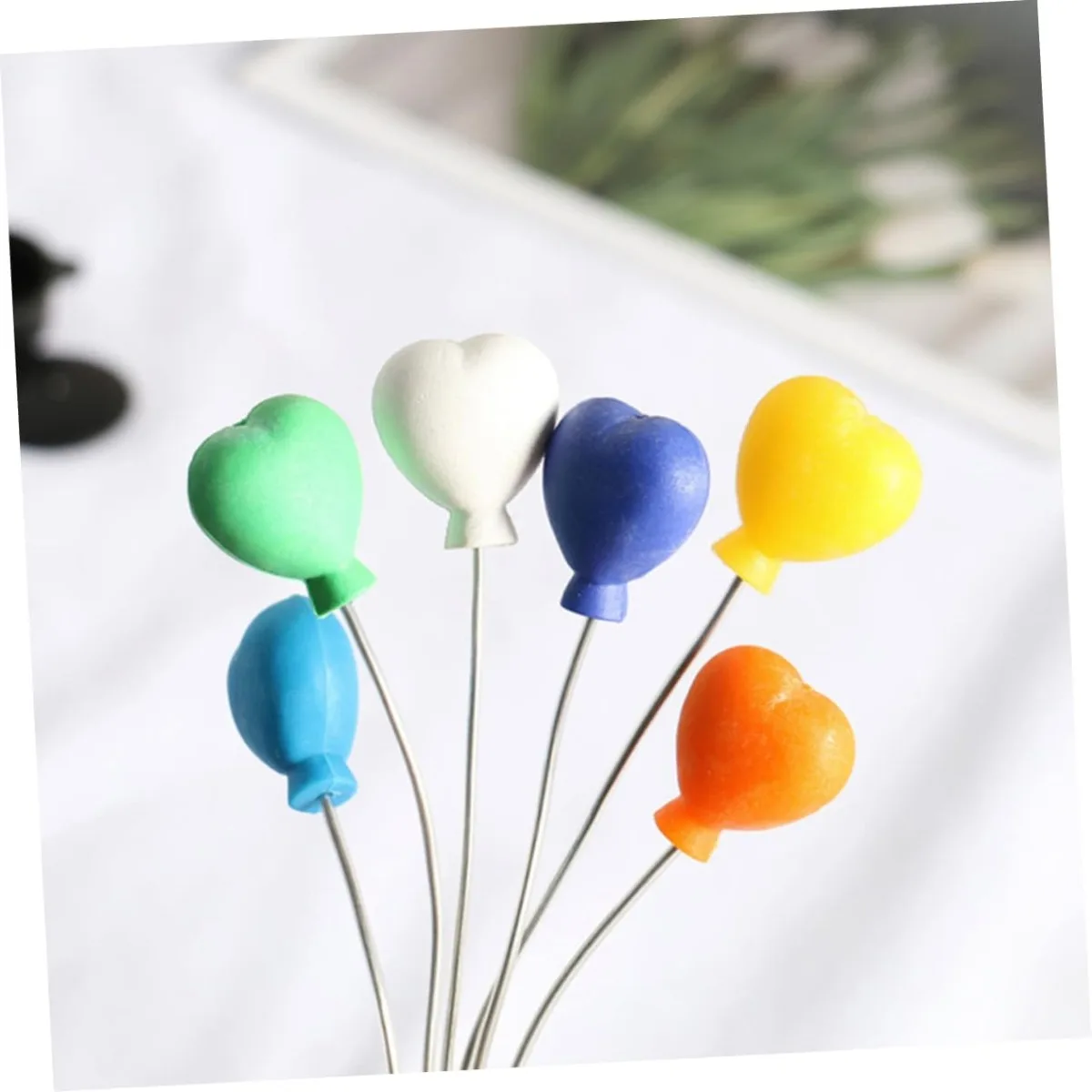 6Pcs-Dollhouse-Balloons-Miniature-Bouquet-Balloons-Toy-Mini-Landscape ...