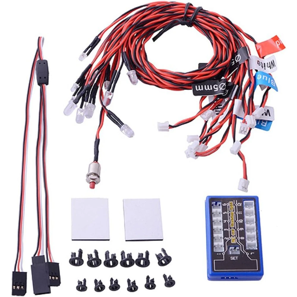 Rc-Car-Headlights-Taillight-Rc-Truck-Led-Lights-Flashing-Light-12-LED-5 ...