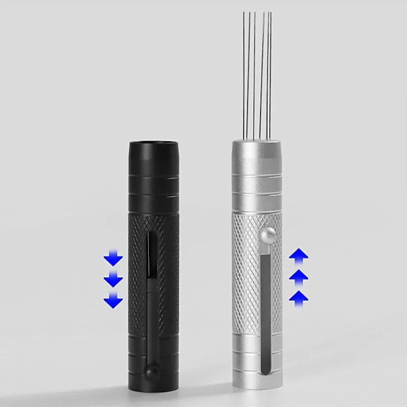 Telescopic-Coffee-Tamper-Needle-Stainless-Steel-Powder-Spreader ...