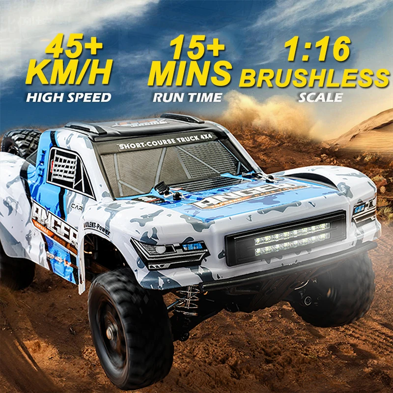 45km-h-1-16-Fast-Short-Course-RC-Car-4x4-Off-Road-Truck-with-Lights ...