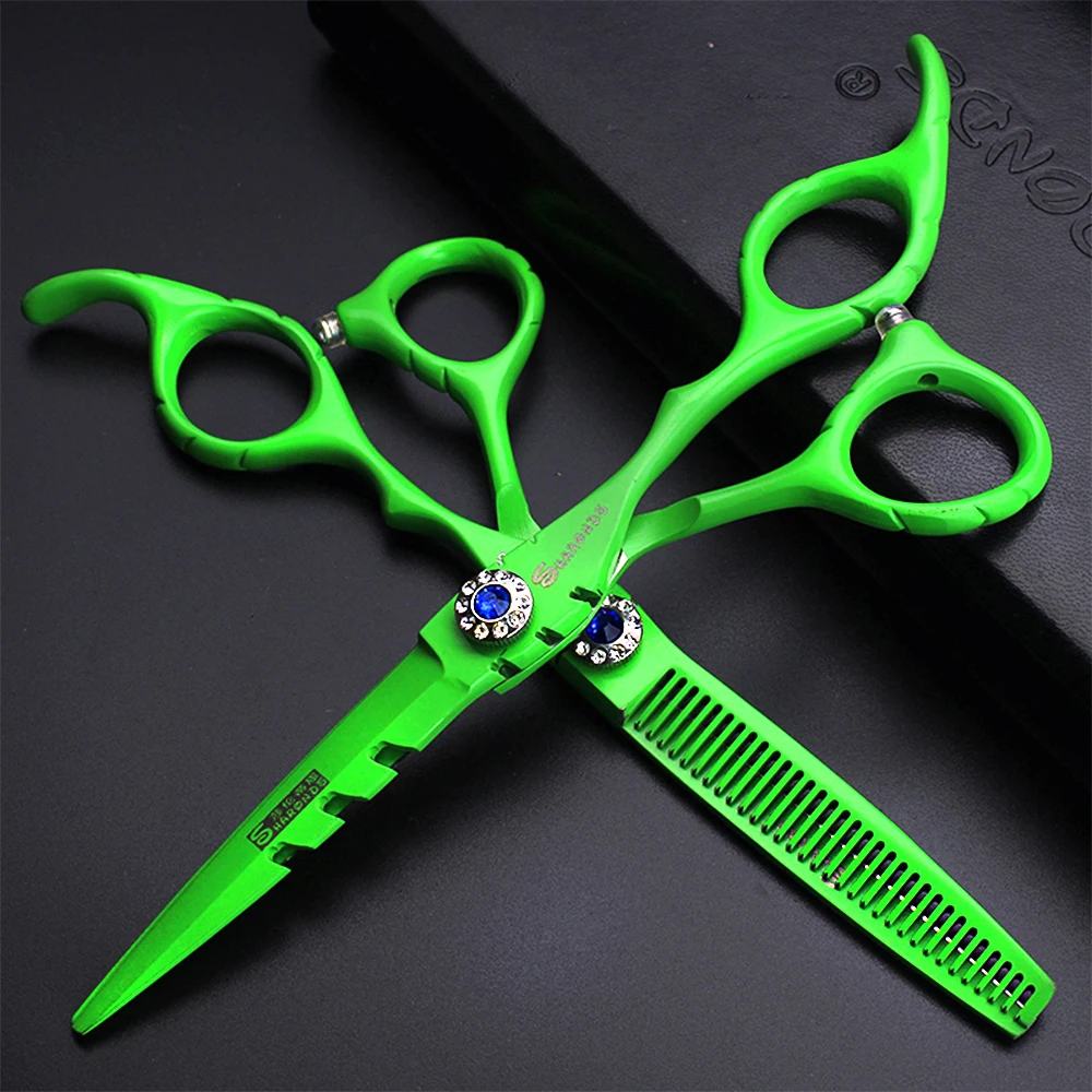 Hairdressing-Scissors-Professional-6-Inch-Barber-Dedicated-Clippers ...