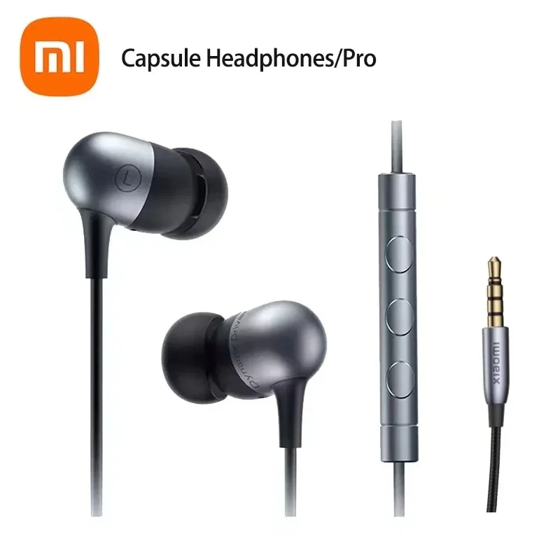 Original-Xiaomi-Mi-In-Ear-Capsule-Hybrid-Pro-HD-Earphones-With-Mic ...