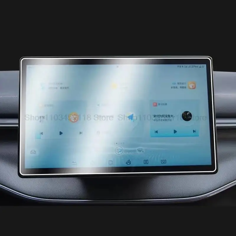 Tempered-glass-screen-protector-film-For-BYD-song-PLUS-dmi-2021-2022-12 ...