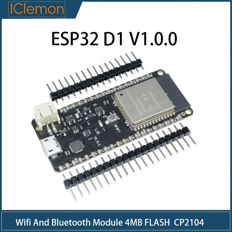 D1-V1-0-0-ESP32-Wifi-And-Bluetooth-Module-4MB-FLASH-Development-Module ...
