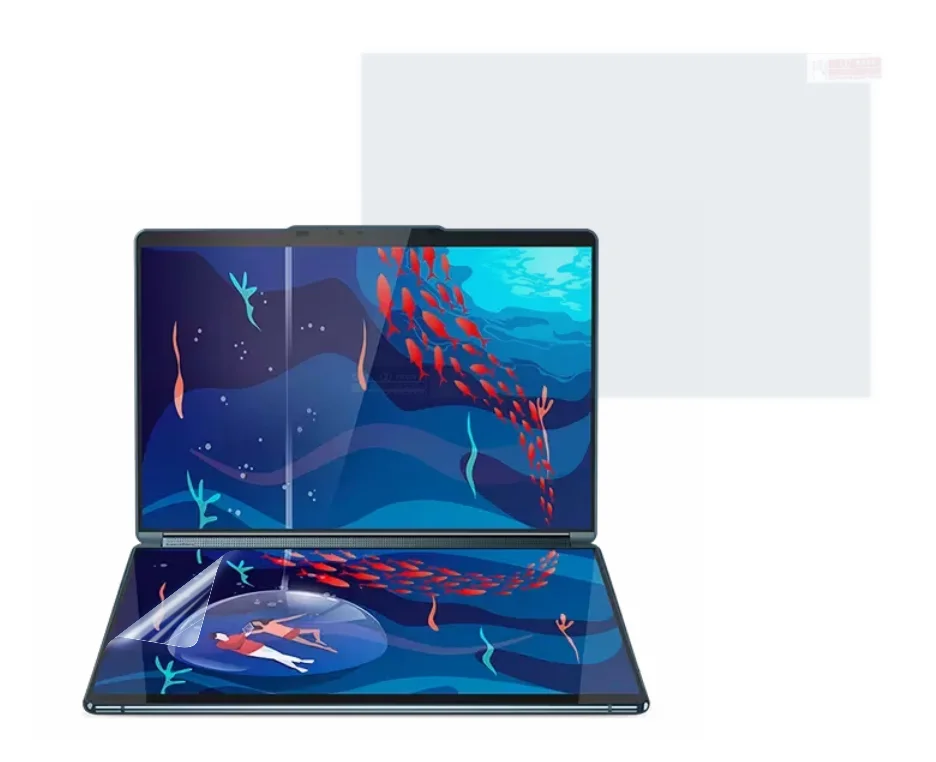 2PCS-Ultra-Clear-Matte-for-Lenovo-Yoga-Book-9i-13-3-dual-screen-laptop ...