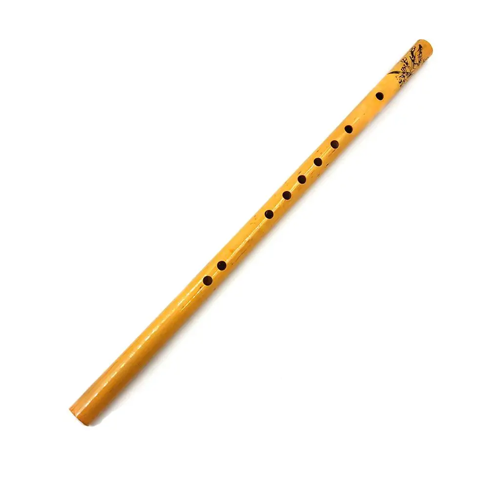 44CM-Chin-s-Tradicional-6-Buraco-De-Bambu-Flauta-Flauta-Vertical ...