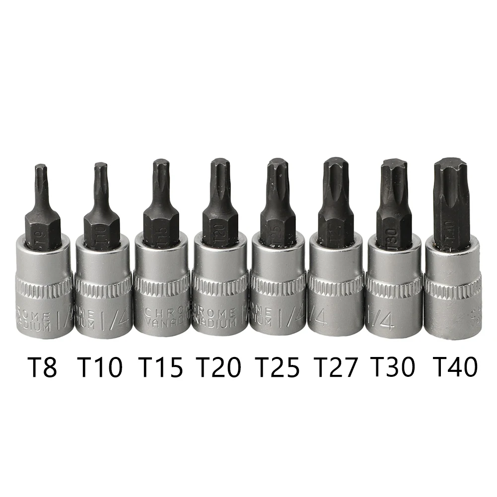 8pcs-Torx-Bit-Sockets-Set-1-4-Inch-Driver-Star-Bit-T8-T40-Impact-Driver ...