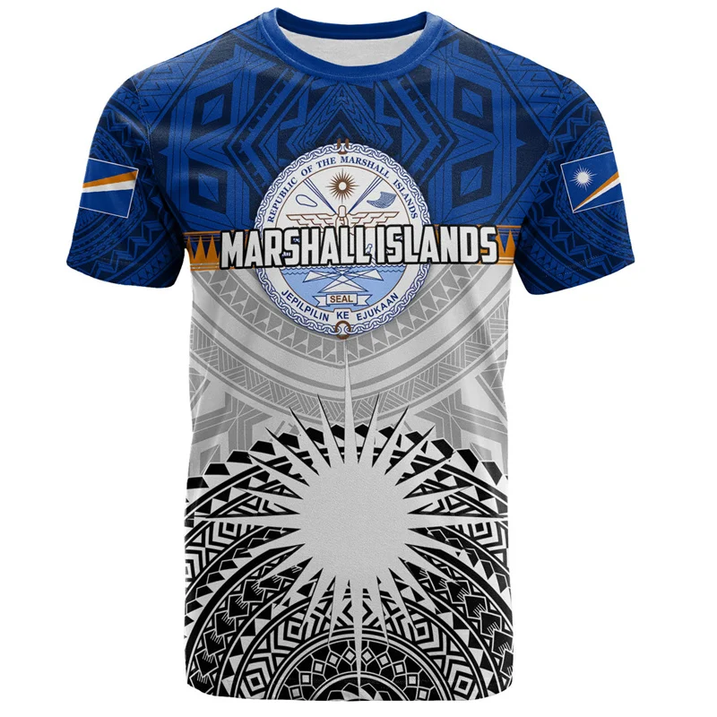 3D FSM Marshall Islands National IndependenceDay Printing T Shirt The ...