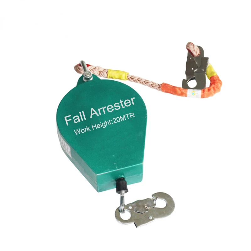 Lifeline-System-Rescue-Rope-Grab-Retractable-Type-Fall-Arrester-5m-6m ...