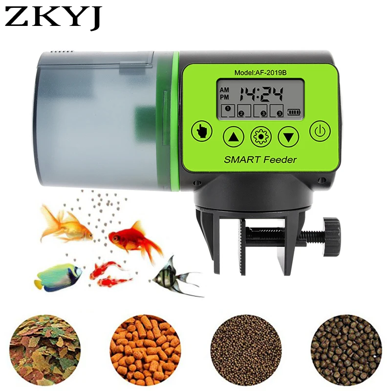Smart-Aquarium-Mini-Automatic-Fish-Feeder-Vacation-Auto-Fish-Tank ...