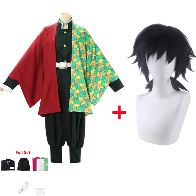 Anime Demon Slayer Tomioka Giyuu Cosplay Costumes - AllCosplay.com