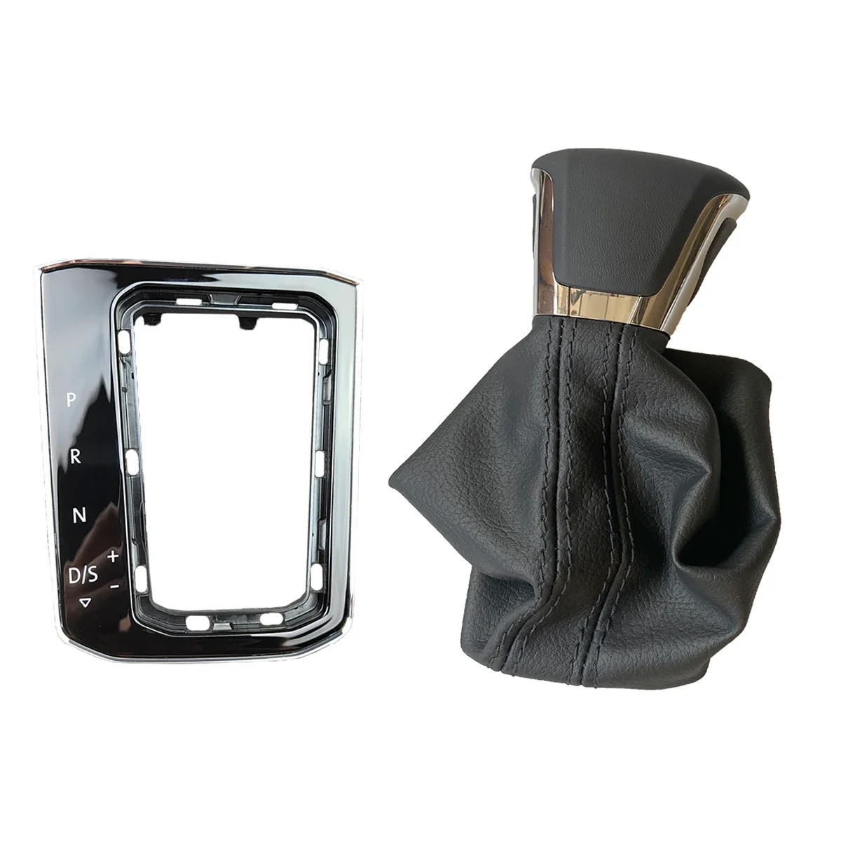 x1-New-Gear-Shift-Lever-Knob-Boot-Panel-Trim-For-VW-SUV-DSG-Tiguan-AD1 ...