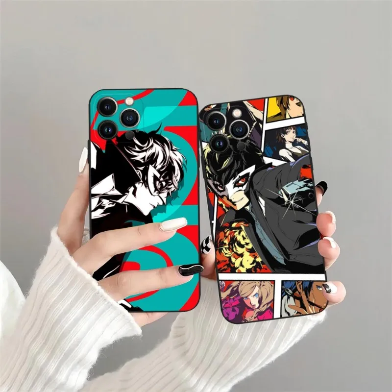 Persona 5 Phone Case For Iphone 14promax 11 13 12 Pro Xs Max Mini Xr X ...