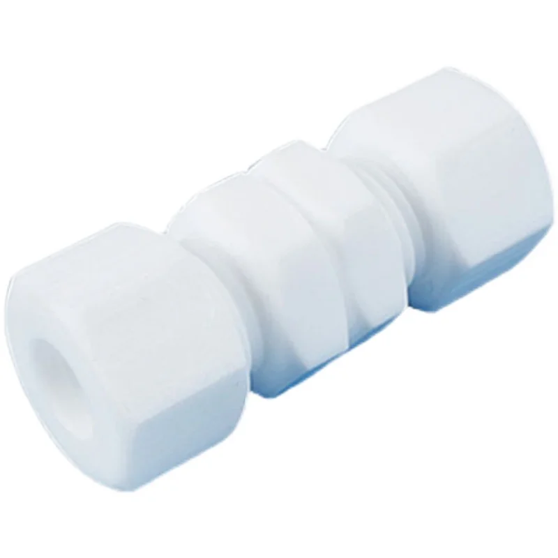 Bulkhead-1-2-3-4-6-8-10-35mm-Tube-OD-PTFE-Compression-Union-Connector ...