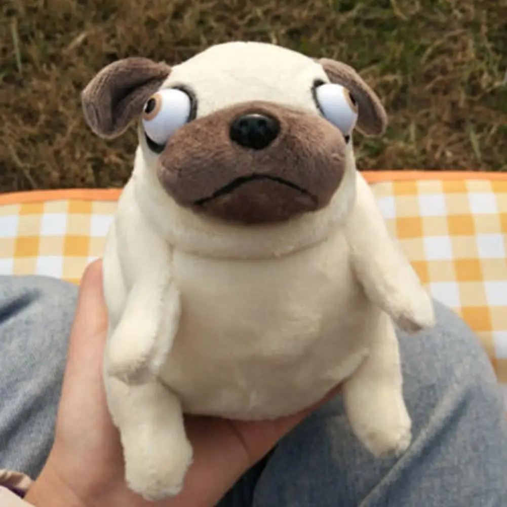 kawaii-Plush-Toys-15cm-dog-the-Elf-Fat-Pug-Sitting-Pug-Dogs-Toy-Stuffed ...
