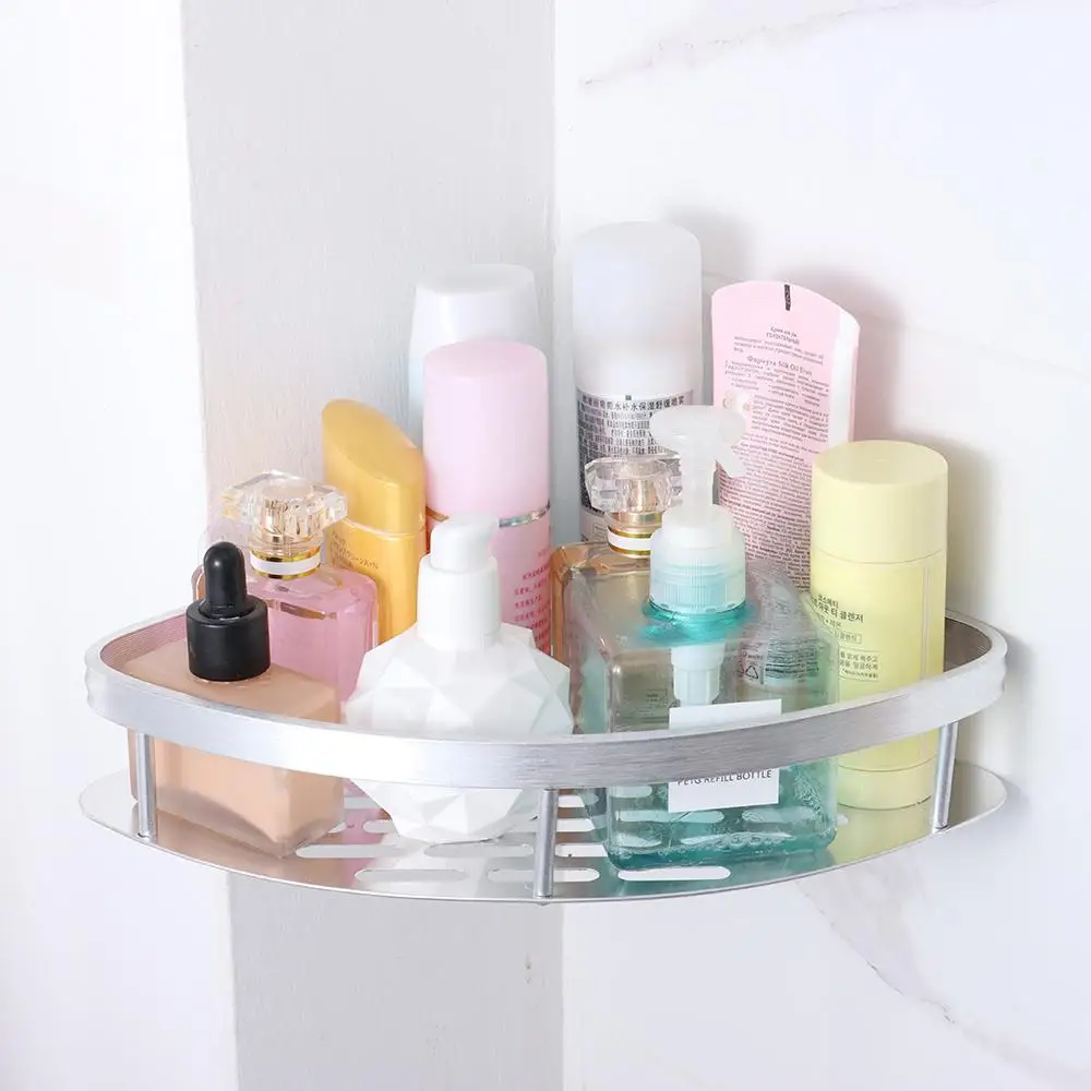 Bathroom-Shelves-Corner-Shower-Shelf-Aluminum-Wall-Mount-Shampoo ...