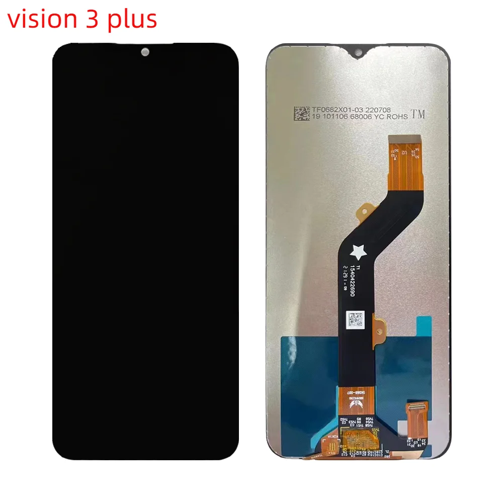 For-Itel-vision-3-plus-Lcd-screen-Display-Touch-Glass-Digitizer ...