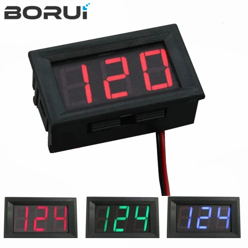 Digital-Voltmeter-DC-4-5V-to-30V-Digital-Voltmeter-Voltage-Panel-Meter ...