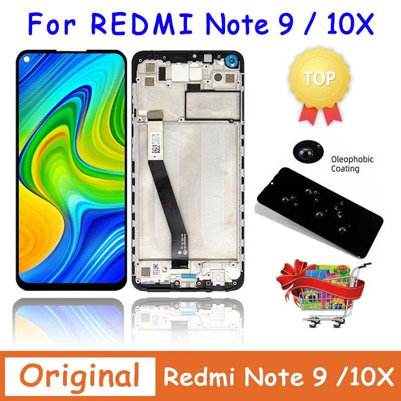 Original-6-53-For-Xiaomi-Redmi-Note-9-LCD-M2003J15SG-Display-Screen ...