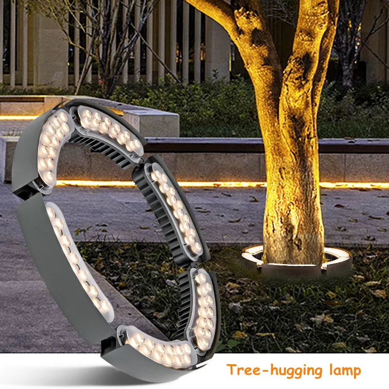 LED-Tree-Hugging-Light-Villa-Courtyard-Park-Garden-Tree-Lights-Outdoor ...