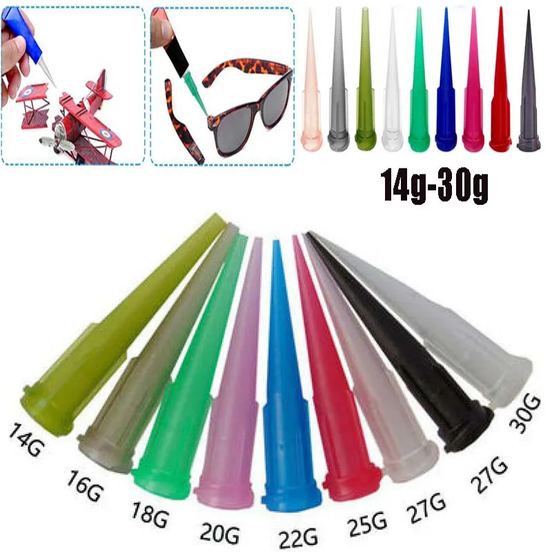25-PCS-Plastic-TT-Conical-Glue-Dispensing-Nozzle-Liquid-Dispenser ...