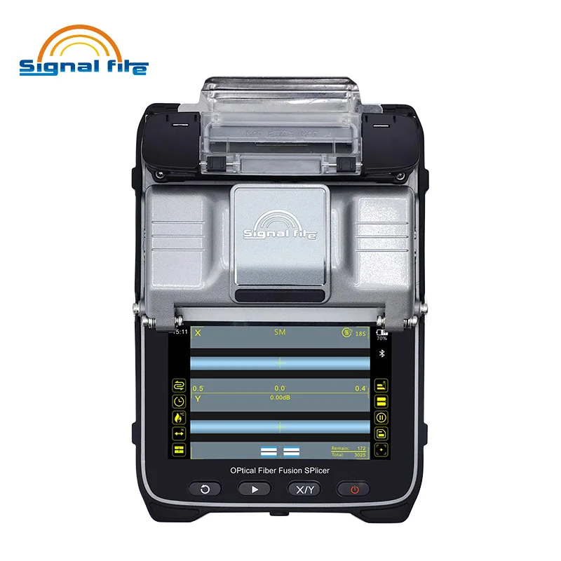 Signalfire 6 Motor Core Alignment FTTH Fiber Fusion Splicer Optical ...