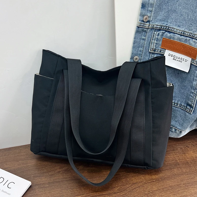 Large-Capacity-Women-s-Shoulder-Bag-Nylon-Tote-Bag-Travel-Handbag ...