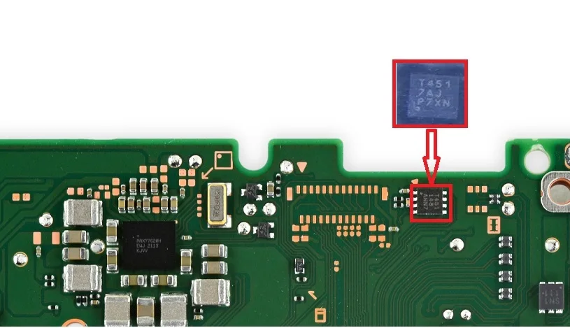 Pieza-de-fijaci-n-de-placa-base-para-Nintendo-Switch-OLED-T451-Chip-IC ...