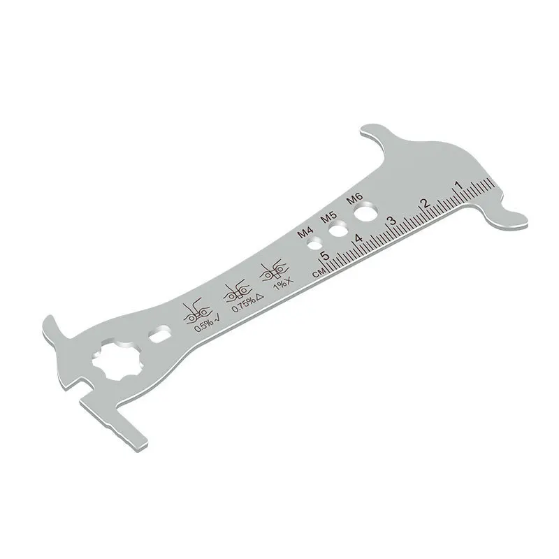6 in 1 Bicycle Chain Wear Checker Indicator Mountain Road Bike Chains ...