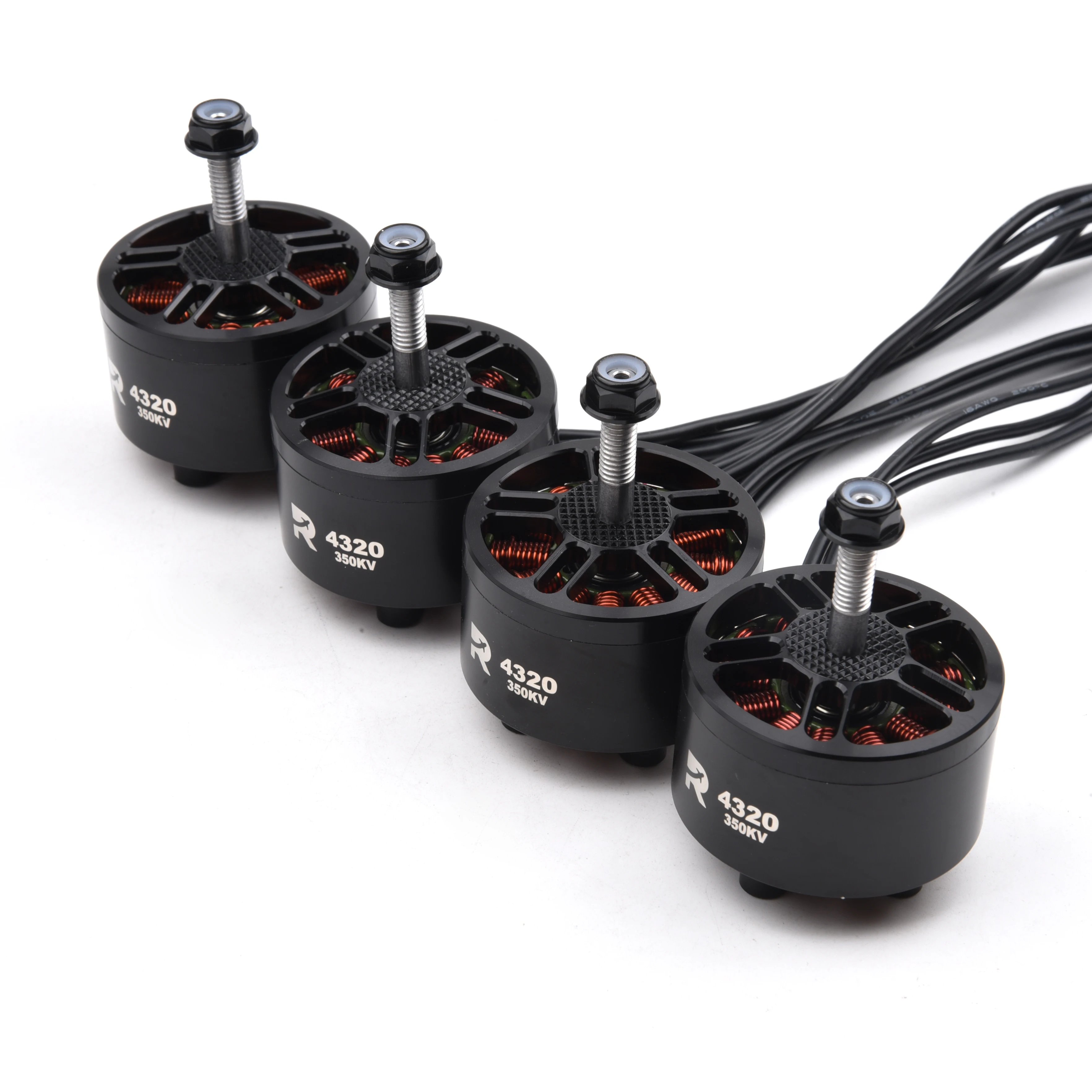 4PCS 4320 350KV 6-12S High Speed Brushless Motor For Mark4 APEXEVO ...