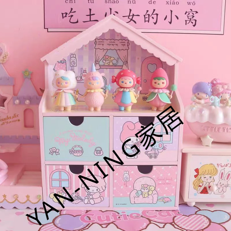 Creative-Wooden-Storage-Box-Cartoon-Cute-Girl-Drawer-Display-Rack-Room ...