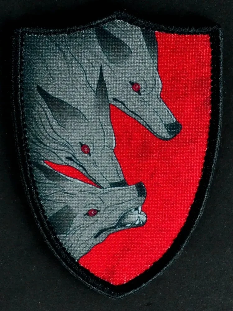Hellhound Morale Tactical Patches Funny Hook&Loop Printed Patch ...
