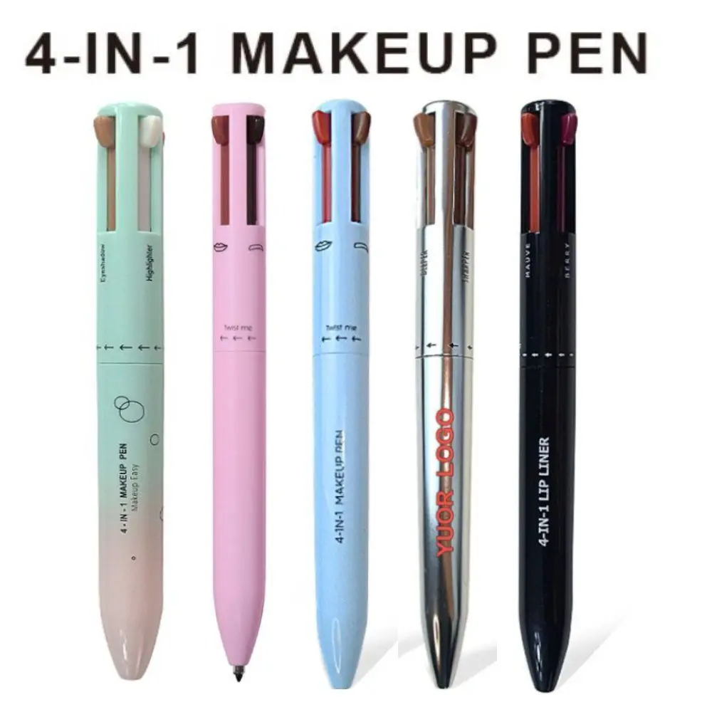 Multi-effect-4-In-1-Eyeliner-Eyebrow-Pencil-Contour-Pen-Long-Lasting ...